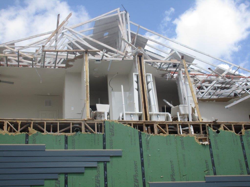 Multi-Family Structure Sustains Repeated Hurricane Damage in Louisiana ...
