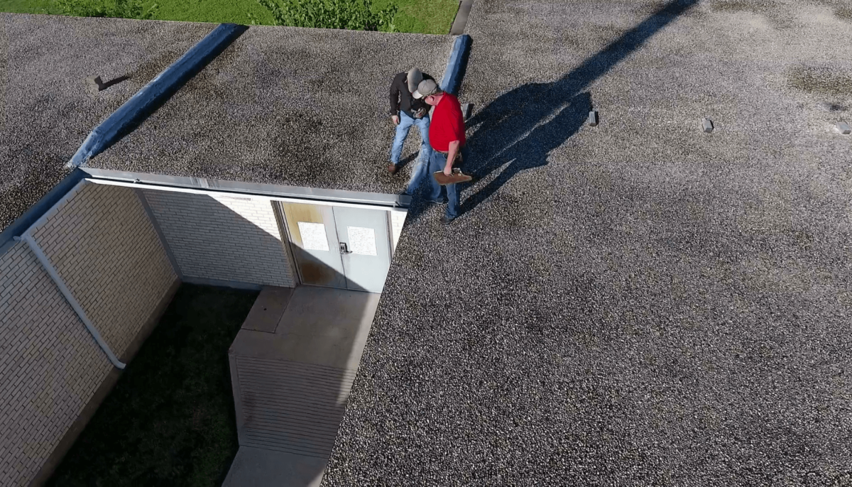 Repair Hail-Damaged Leaks on Commercial Flat Roof Systems