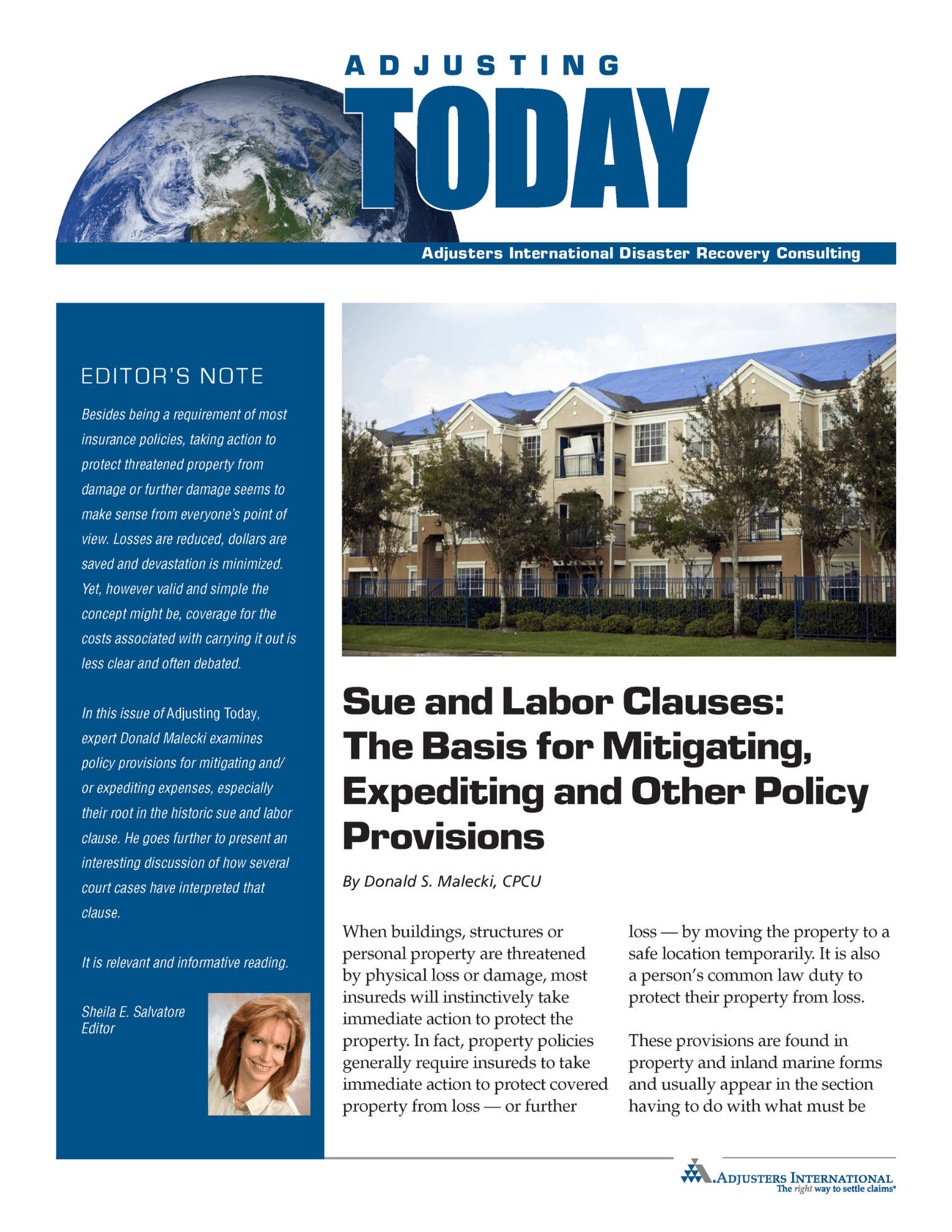 Sue and Labor Clauses | Jansen/Adjusters International