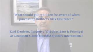 Tips for purchasing Builder's Risk Insurance | Jansen/Adjusters ...